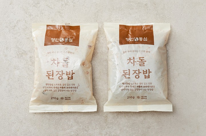 명인등심 차돌된장밥 2개입 마켓컬리